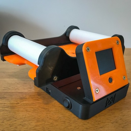 Filament Holder and Scales - Free 3D Print Model