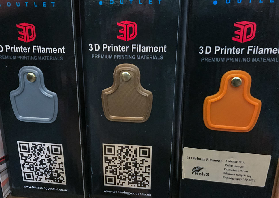 Free STL file Filament Tags・3D print object to download・Cults