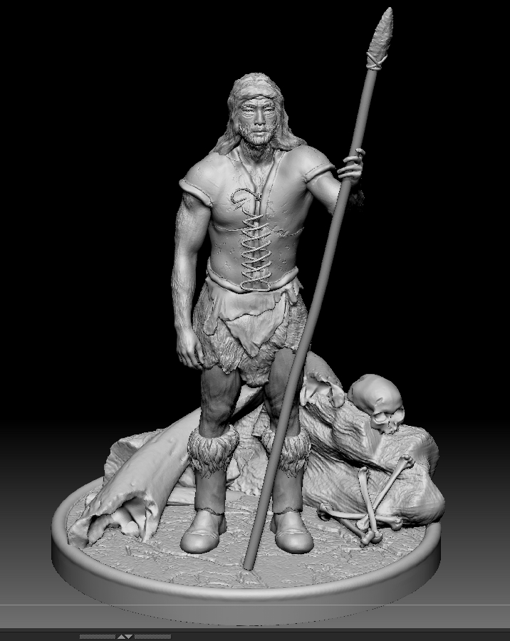 STL file Cave man・3D printer model to download・Cults
