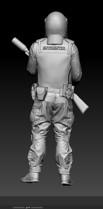 STL file riot police Basque Country 🚓・3D printer model to download・Cults