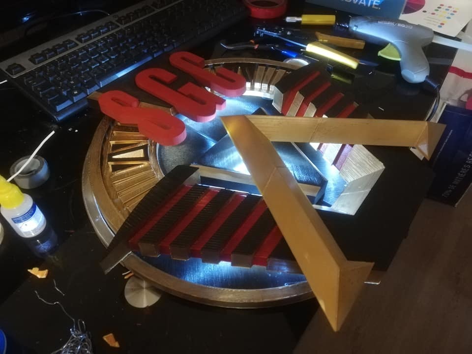 Free STL file Stargate command logo - SGC 👽・3D printing idea to ...