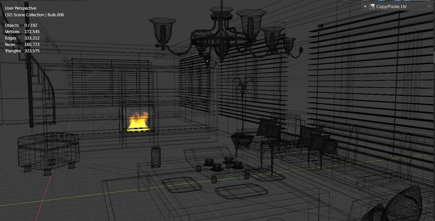 3D file Room interior 🪑・Design to download and 3D print・Cults