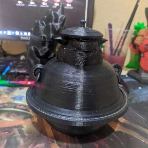 3D printable Shukaku in a tea pot - Boruto • made with Ender 3 ・ Cults