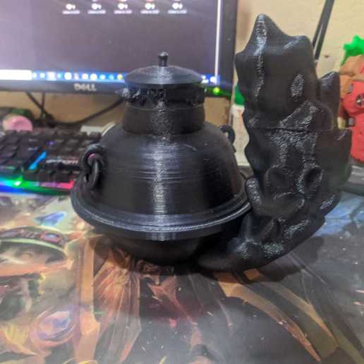 3D printable Shukaku in a tea pot - Boruto • made with Ender 3 ・ Cults