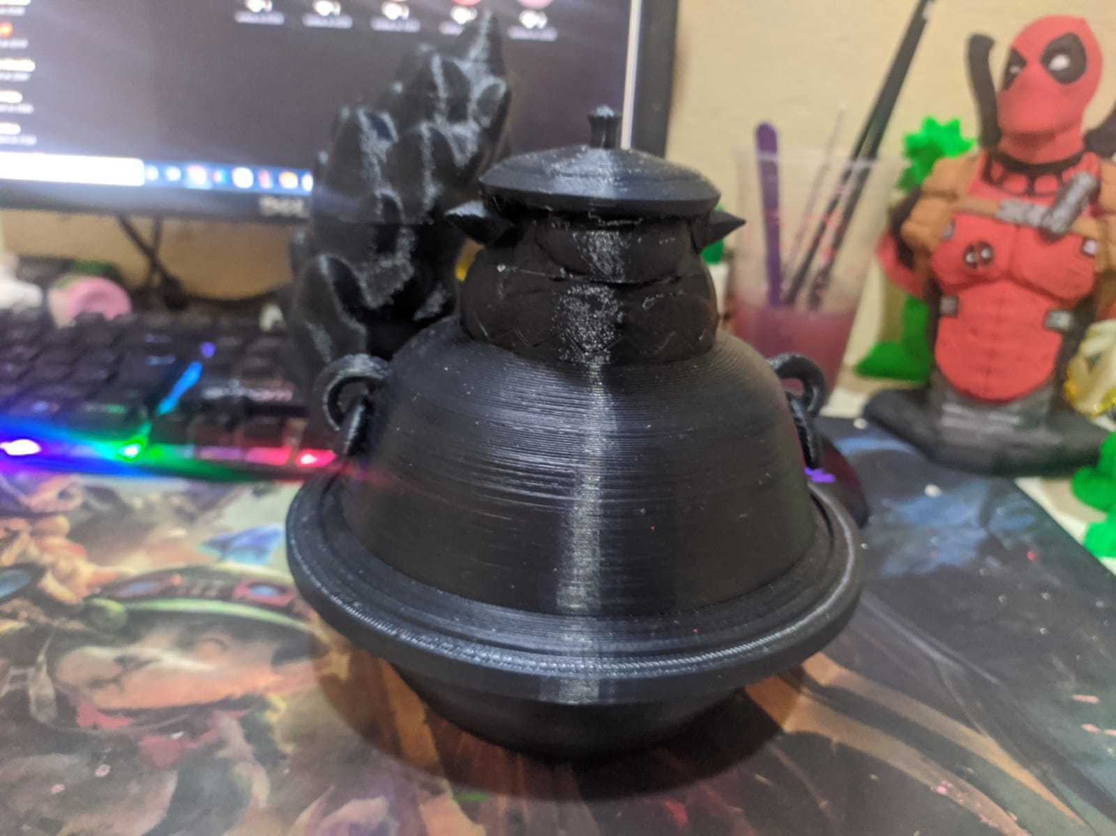 3D printable Shukaku in a tea pot - Boruto • made with Ender 3 ・ Cults