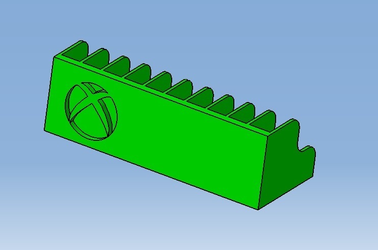 STL file XBOX SERIES X Game cases storage・3D printable model to ...