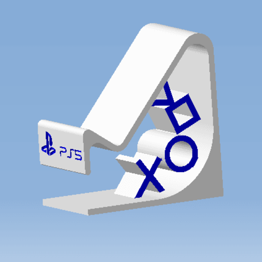 Download STL file DualSense PS5 Stand - DualSense controller stand ...