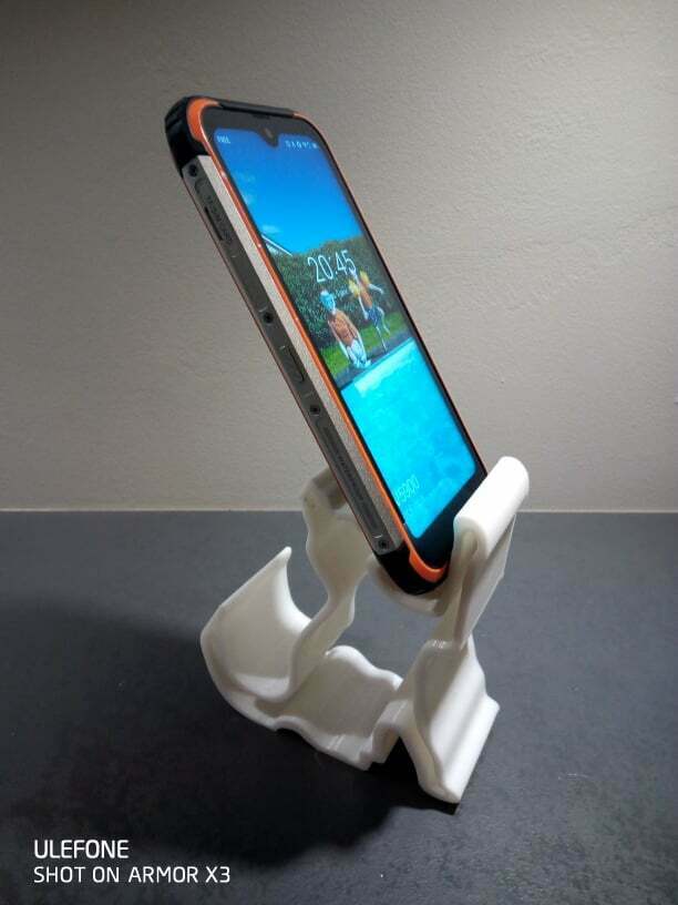 STL file Mobile phone holder - phone holder・3D printer design to ...