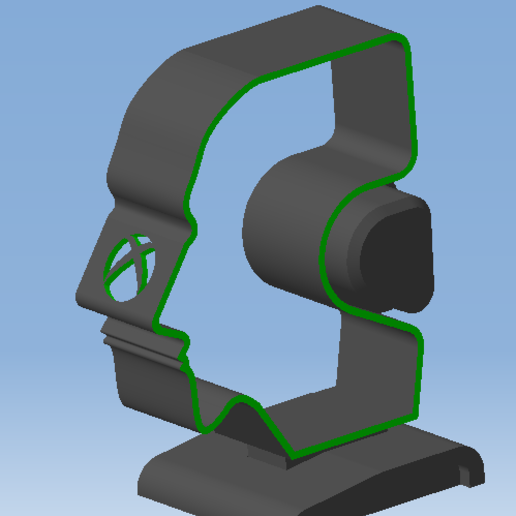 Download STL file XBOX Headset Support - Audio headset support XBOX ...