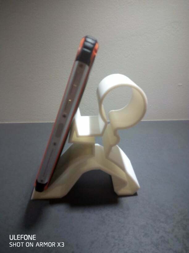 Fichier STL Support pour telephone portable - phone holder・Modèle ...