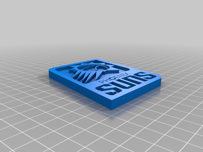 Free 3D file Phoenix Suns Key Chain・Object to download and to 3D print ...