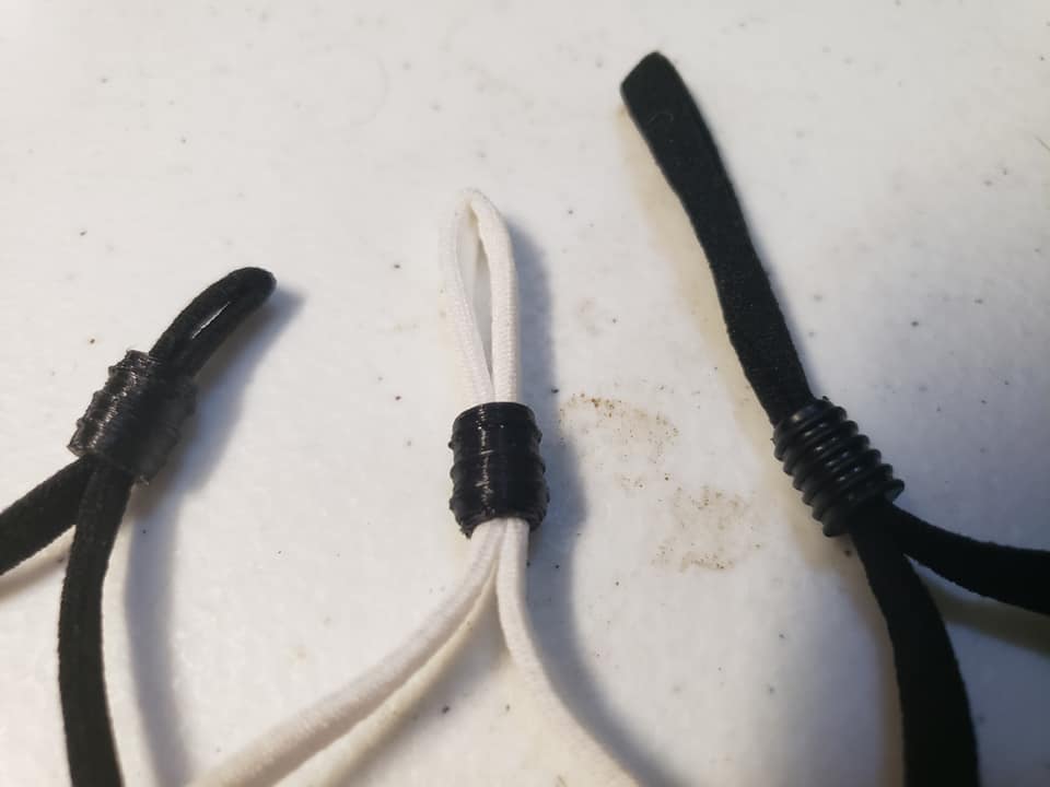 Free STL file TPU mask ear loop adjuster・3D printable model to download ...