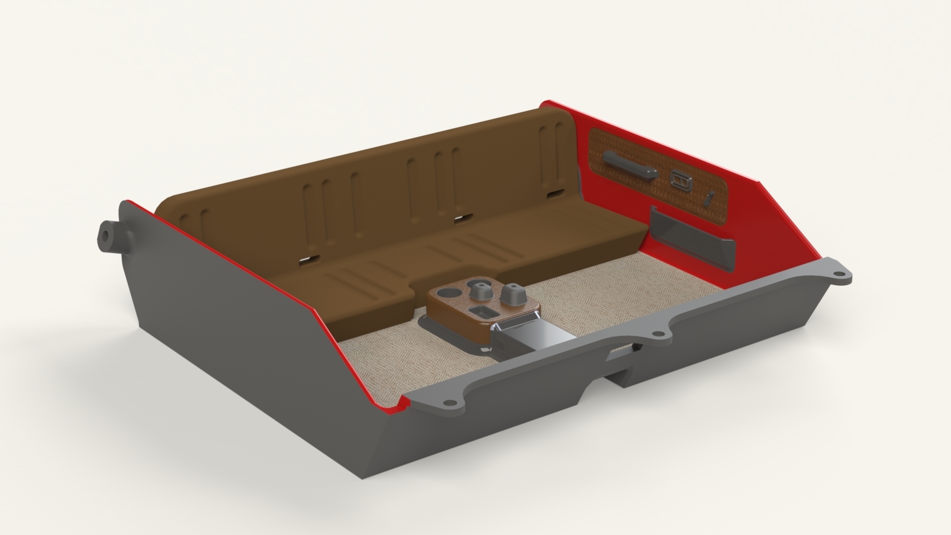 STL file Interior for RC4WD Hilux 2dr 🚗・Design to download and 3D print ...