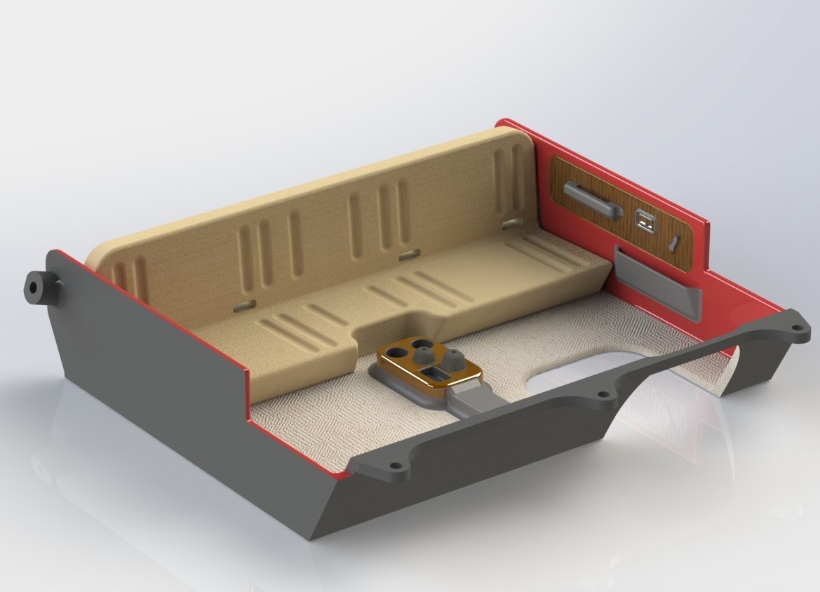 STL file Interior for RC4WD Hilux 2dr 🚗・Design to download and 3D print ...