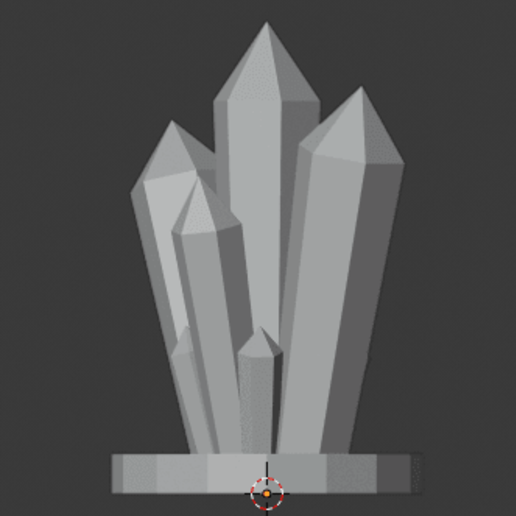 Download free STL file Crystal Formations • 3D print model ・ Cults