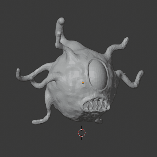Download STL file Floating Eyestalk Monster • 3D printing model ・ Cults
