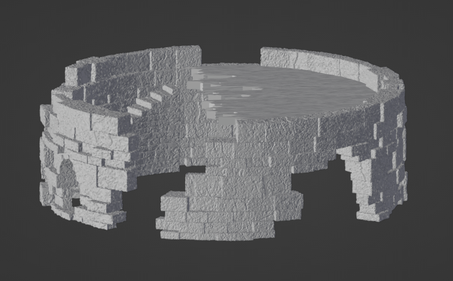 Free 3D file Ruined Wizard's Tower ( 28mm Scale )・3D printer design to ...