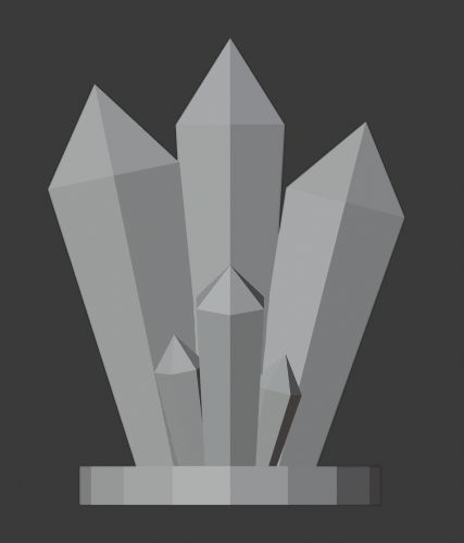 Free STL file Crystal Formations Alt3・3D print model to download・Cults
