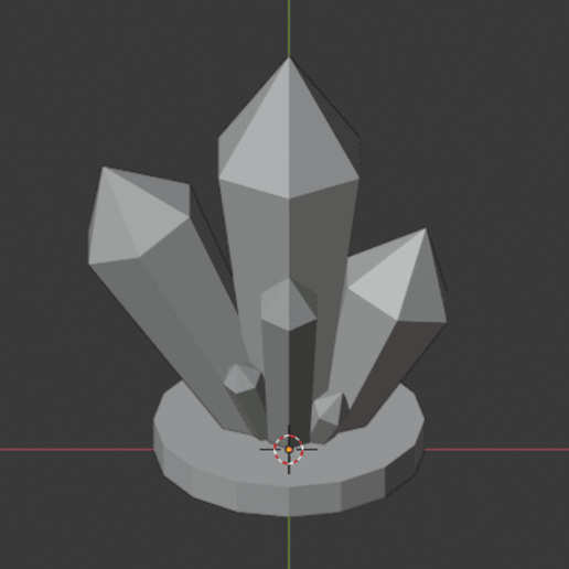 Download free STL Crystal Formations Alt2 ・ Cults
