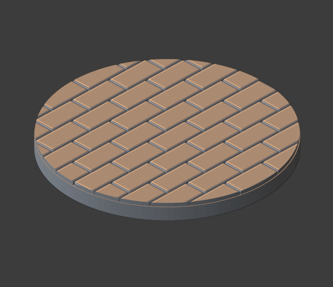 Free 3D file Basic Brick 2 (25mm Base) 🧱・Object to download and to 3D ...