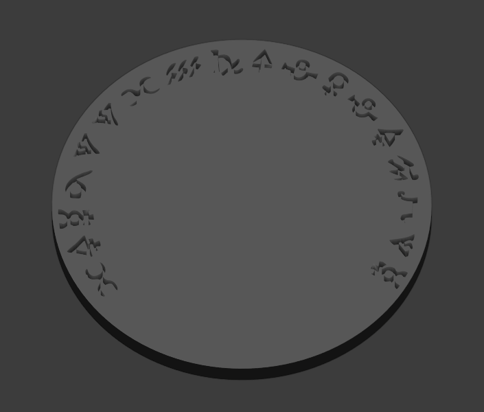 Free 3D file Basic Magic Writing (25mm Base) 🪄・Object to download and ...