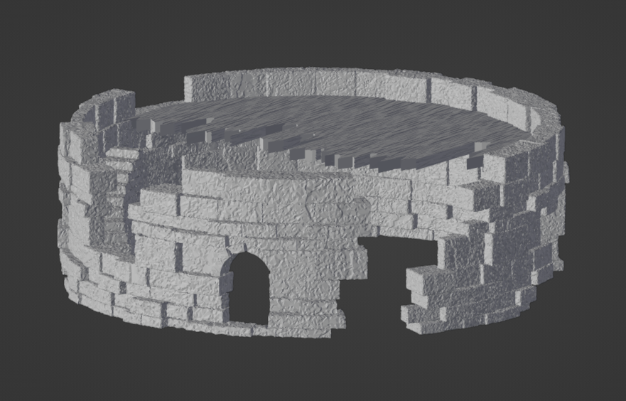 Free 3D file Ruined Wizard's Tower ( 28mm Scale )・3D printer design to ...