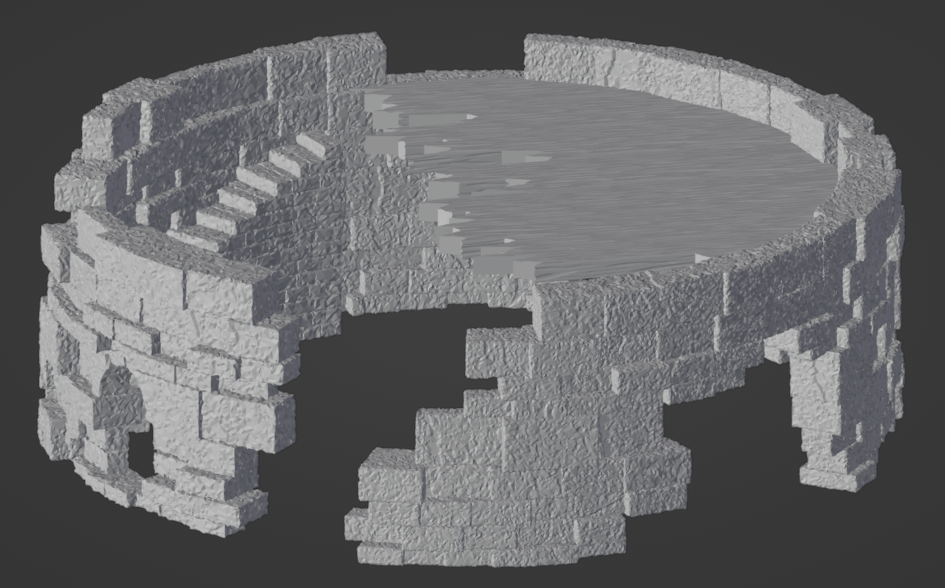 Free 3D file Ruined Wizard's Tower ( 28mm Scale )・3D printer design to ...