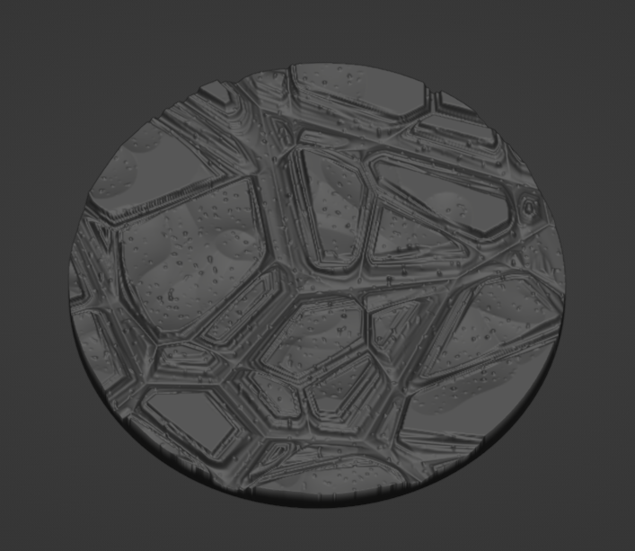 Free 3D file Basic Flat Rock (25mm Base) 🪨・Design to download and 3D ...