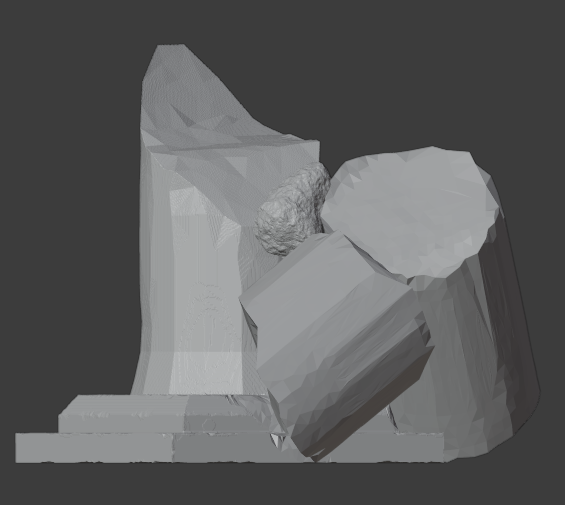 Free STL file Collapsed Pillar ( Ruined Column ) 🧩・3D printing idea to ...