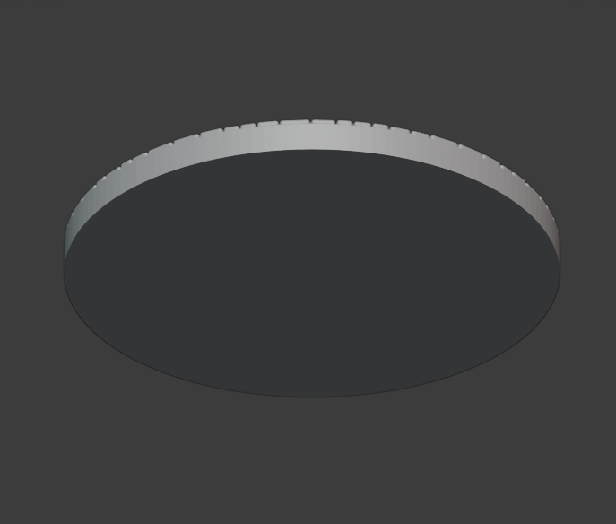 Free 3D file Basic Brick #4 - Circular Pattern (25mm Base) 🧱・3D ...