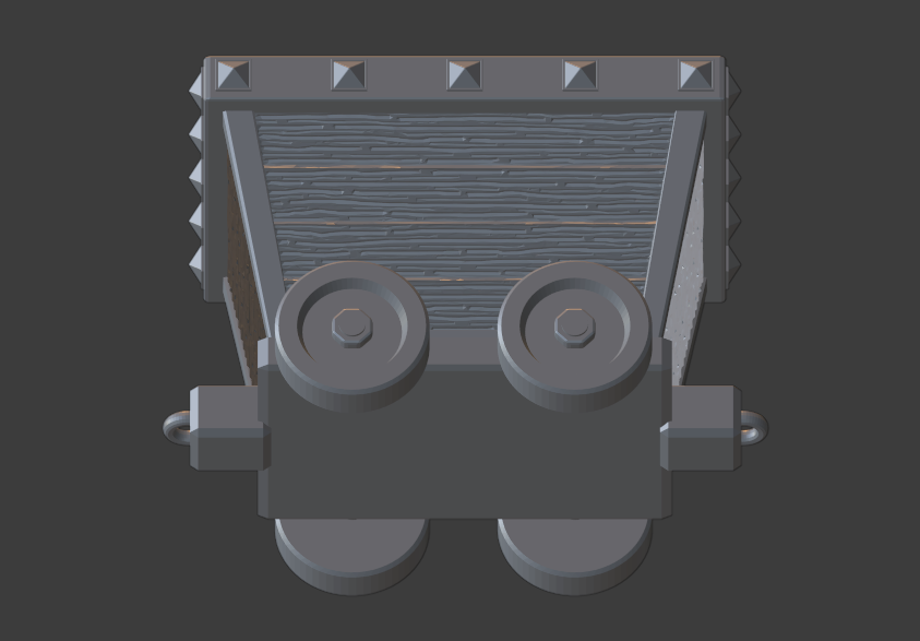 Free STL file Mining Cart ( 28mm ) 🛒・3D printer design to download・Cults