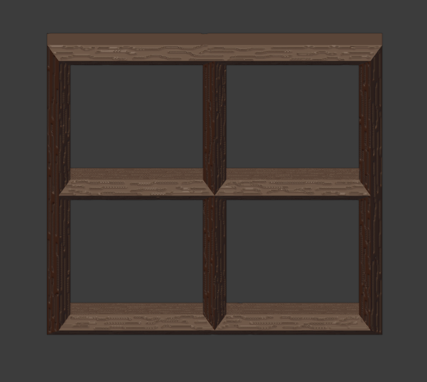 Free 3D file Wooden Window Frame (28mm Scale)・3D printing template to ...