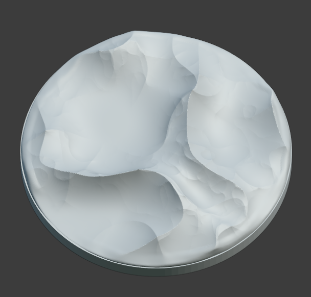 Free 3D file Basic Drifted Snow (25mm Base) 🌨️・3D print model to ...