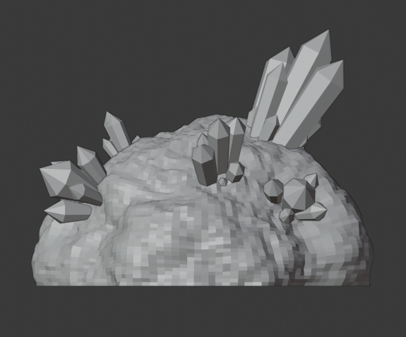 Free STL file Crystal Formations (Cluster 2)・Design to download and 3D ...