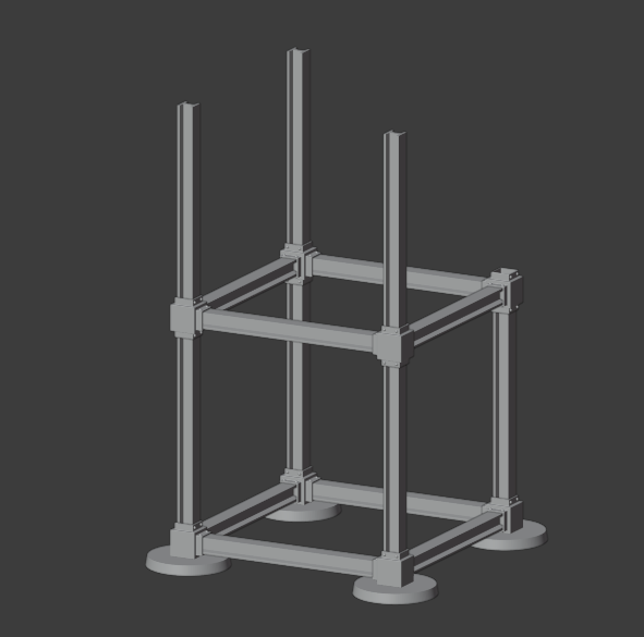 Free 3D file I-Beam Construction Building Set・Object to download and to ...