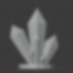 Download free STL Crystal Formations Alt2 ・ Cults