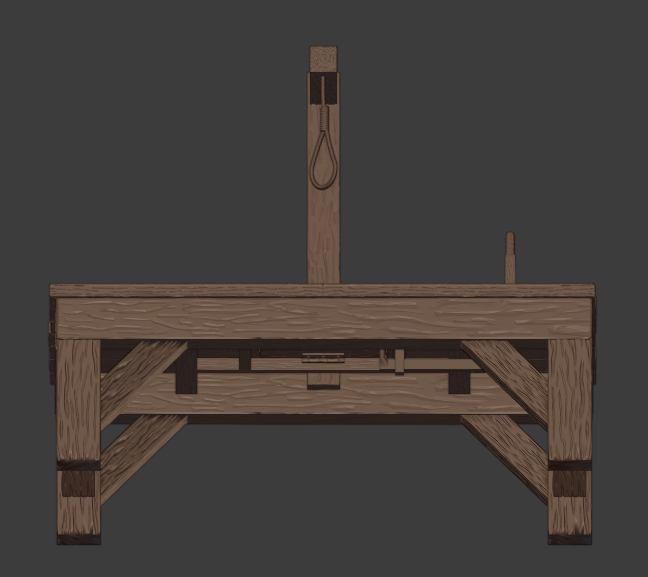 Free 3D file The Gallows・3D printable object to download・Cults