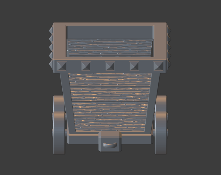 Free STL file Mining Cart ( 28mm )・3D printer design to download・Cults