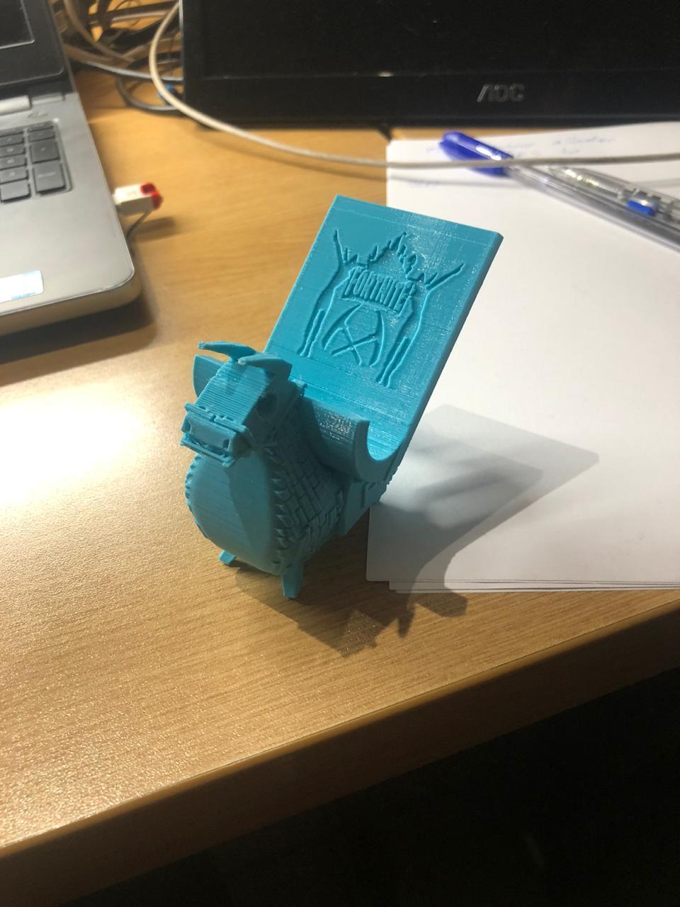 STL file Fortnite Xbox remote stand・Template to download and 3D print・Cults