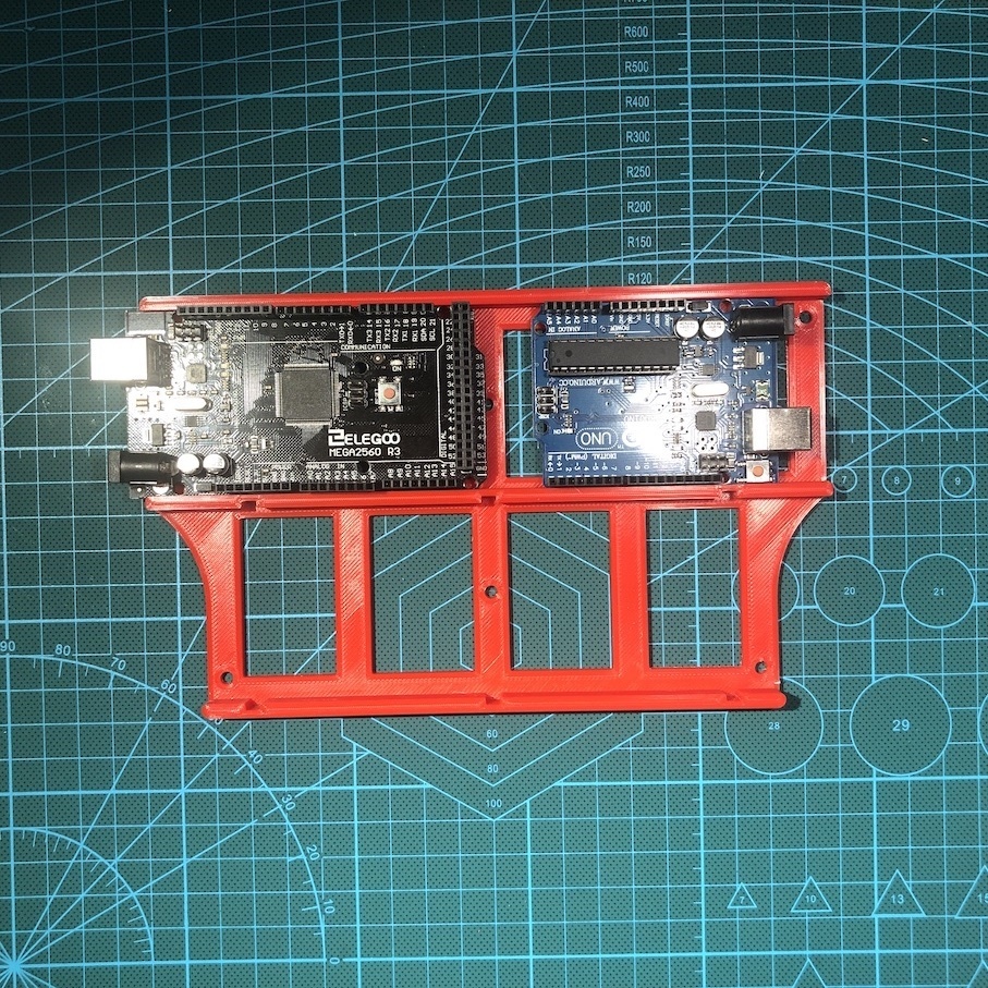 STL file Arduino Support Holder for Mega/UNO・Model to download and 3D ...