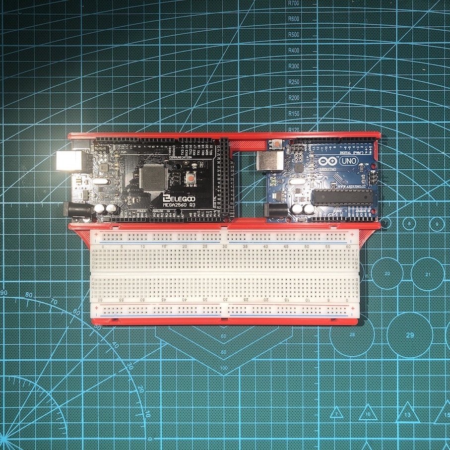 STL file Arduino Support Holder for Mega/UNO・Model to download and 3D ...