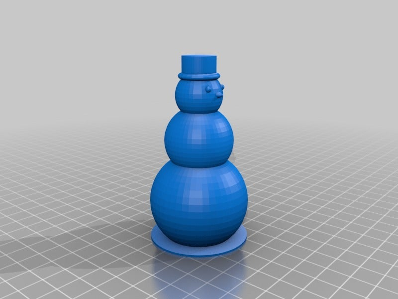 Free STL file Snowman・3D printable design to download・Cults