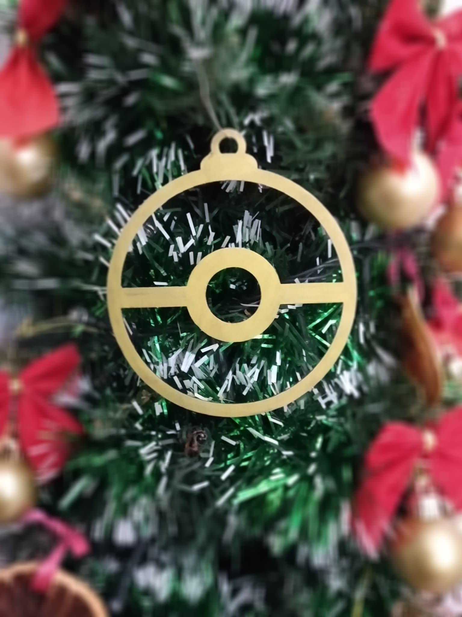 STL file POKEBALL CHRISTMAS TREE BALL ORNAMENT・3D printable design to ...