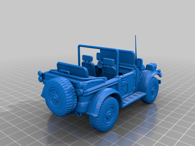 Free STL file Jeep (Final Fantasy VII Remake) 🪖・3D print design to ...