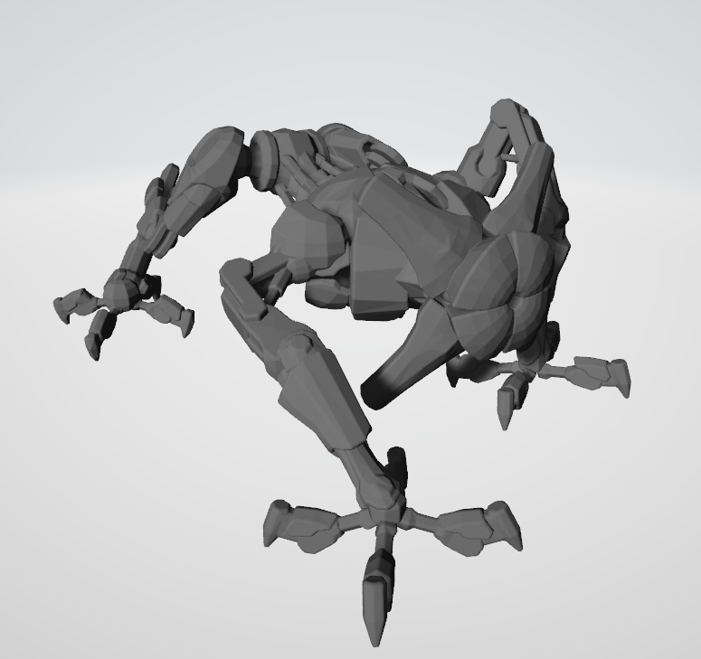 STL file E.M.M.I. (Crawling)・3D print design to download・Cults