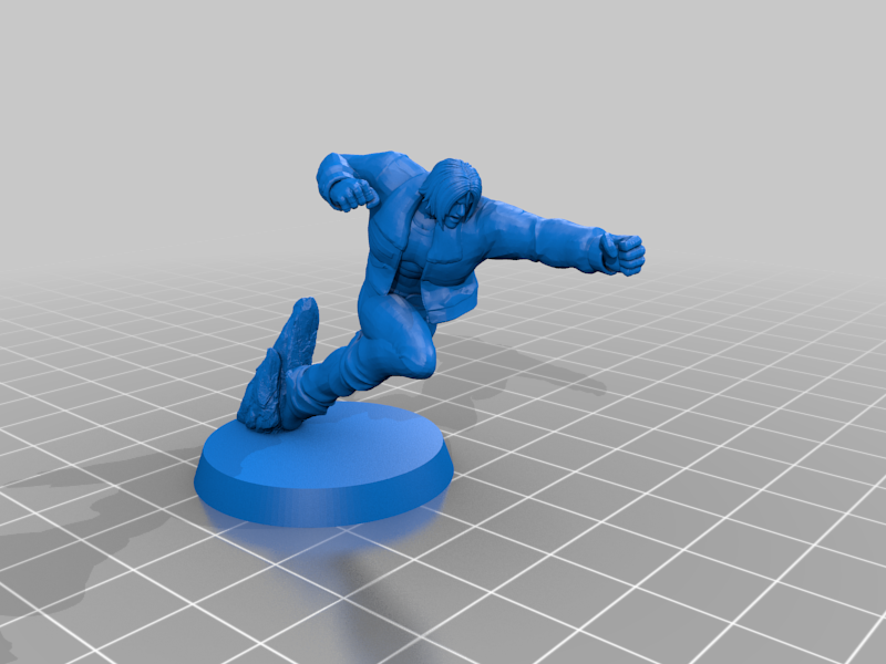 Archivo STL gratis Terry Bogard [Mark of the Wolves Outfit] (King of ...