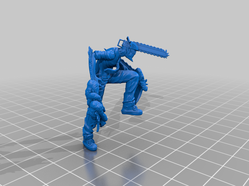 Free STL file Chainsaw Man・3D printable object to download・Cults