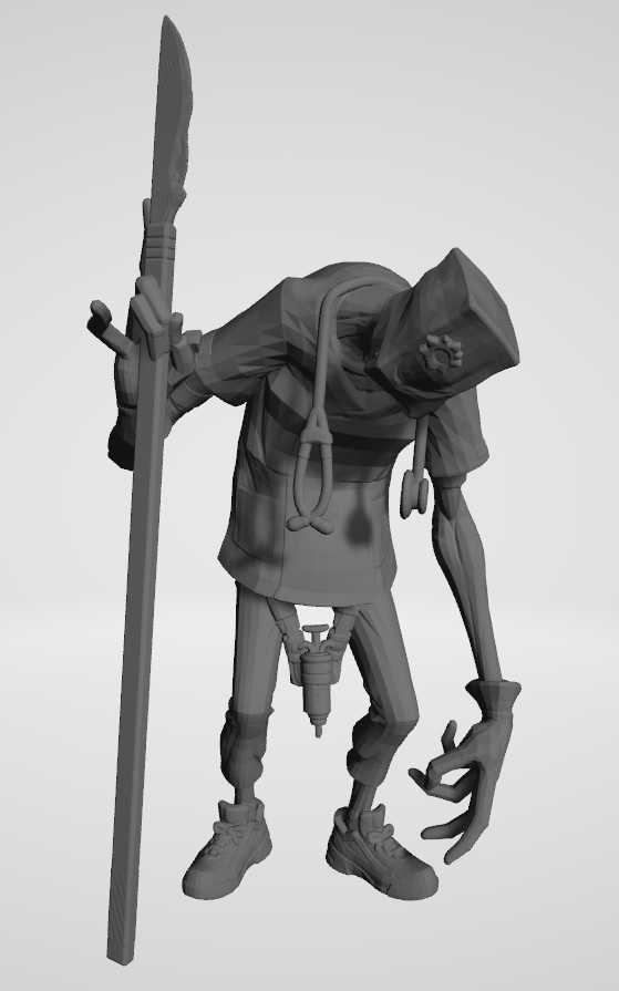 STL file Faust (Guilty Gear)・Design to download and 3D print・Cults