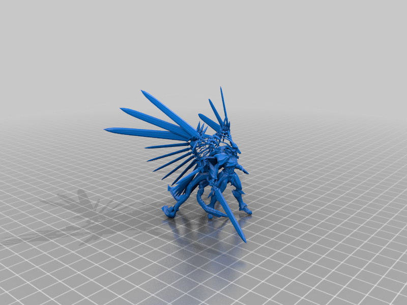 Free STL file Bahamut (FFXV) 🎮・3D printing model to download・Cults