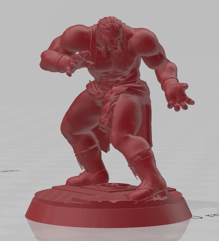 Free STL file Alex (SFV)・Template to download and 3D print・Cults